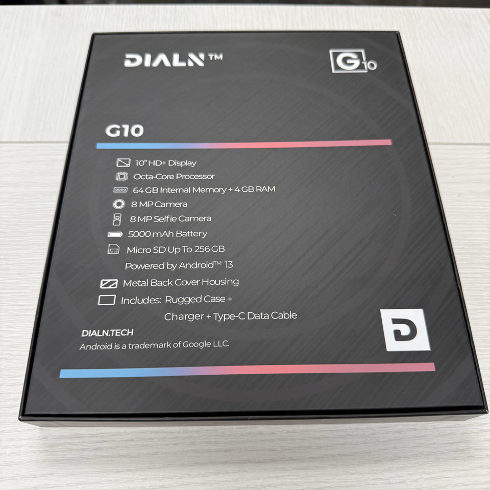 DIALN G10 Tablet - 10" HD+/ 64GB/ 4GB RAM/ Android | eBay
