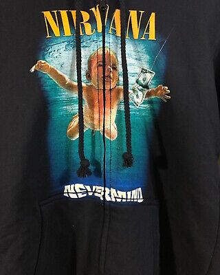 RARE DEADSTOCK Vintage NIRVANA Kurt Cobain Hoodie Sweater RARE DEADSTOCK Vintage NIRVANA Kurt Cobain Hoodie Sweater