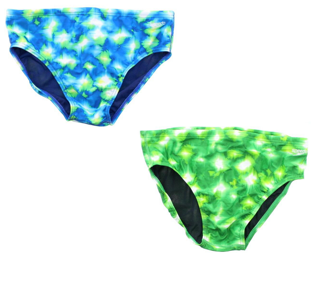 Speedo Men's Performance Endurance Lite Twilight Night Swimsuit Briefs ...