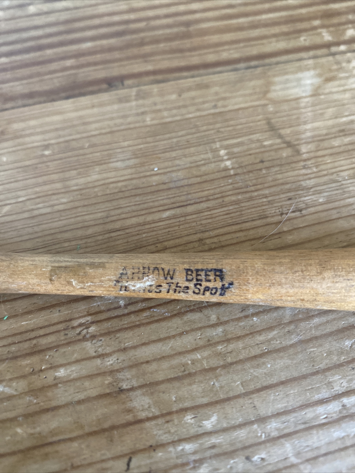 Vintage 1950s Arrow Beer Advertising Baltimore Orioles Wood Baseball Bat Pencil | eBay