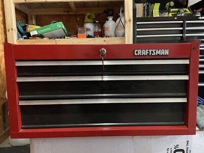 Craftsman 18" Deep 3-Drawer Middle Intermediate Tool Chest 65766 | eBay