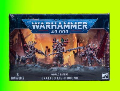EXALTED EIGHTBOUND - World Eaters - Warhammer 40K - NEW | eBay