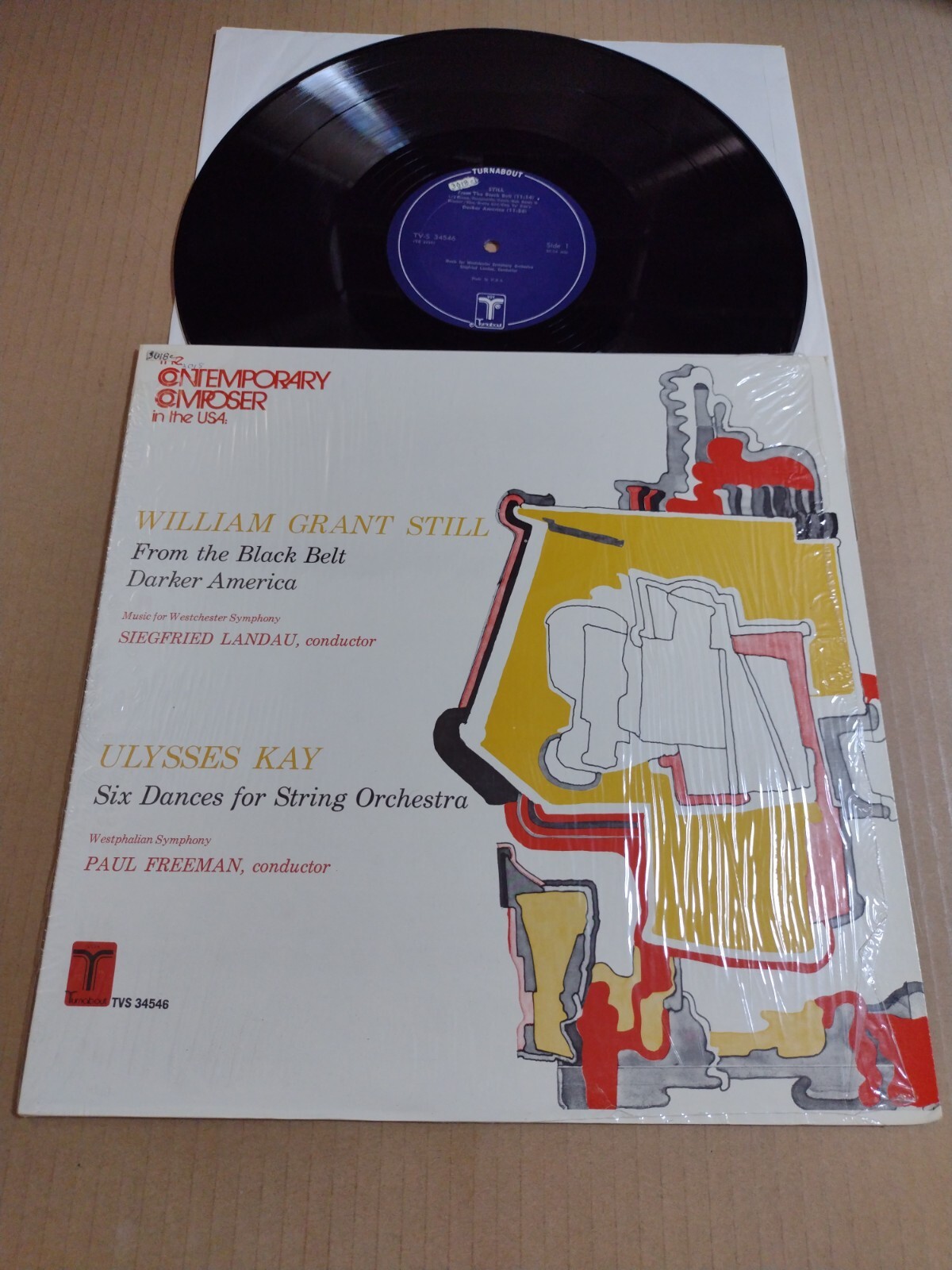STILL / KAY Contemporary Composer in the USA LP Turnabout TVS 34546 NM ...