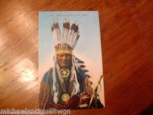 Antq Native American "Chief Little Soldier" Of Yankton Dakota Tribe ...