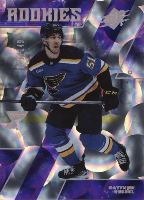 2023-24 SPx - Rookies Matthew Kessel #160 Purple Parallax /149 (RC) for ...