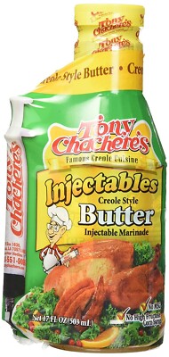 (2) TWO - TONY CHACHERE'S CREOLE STYLE BUTTER MARINADE INJECTABLES 17 ...