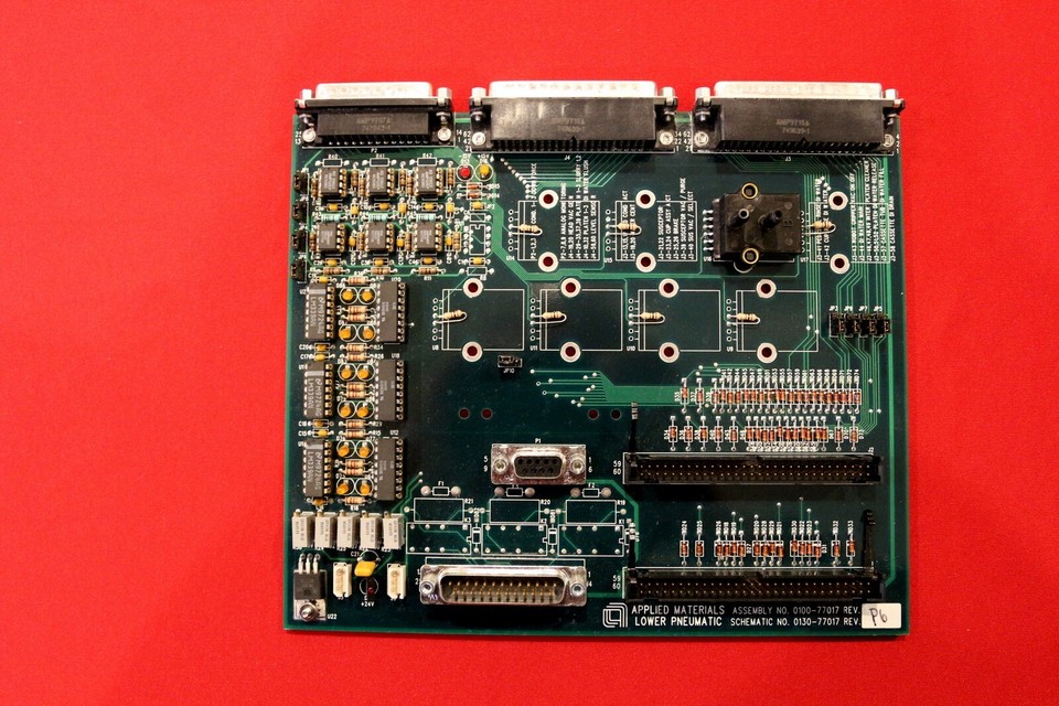 AMAT 0010-07017 PCB ASSEMBLY LOWER PNEUMATIC BD | eBay