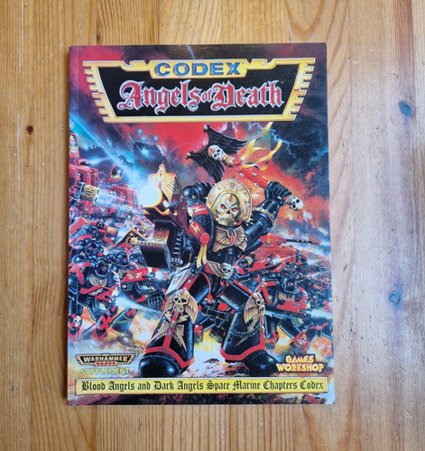 2nd Edition Angels of Death Codex Army Book Warhammer 40k OOP Games ...