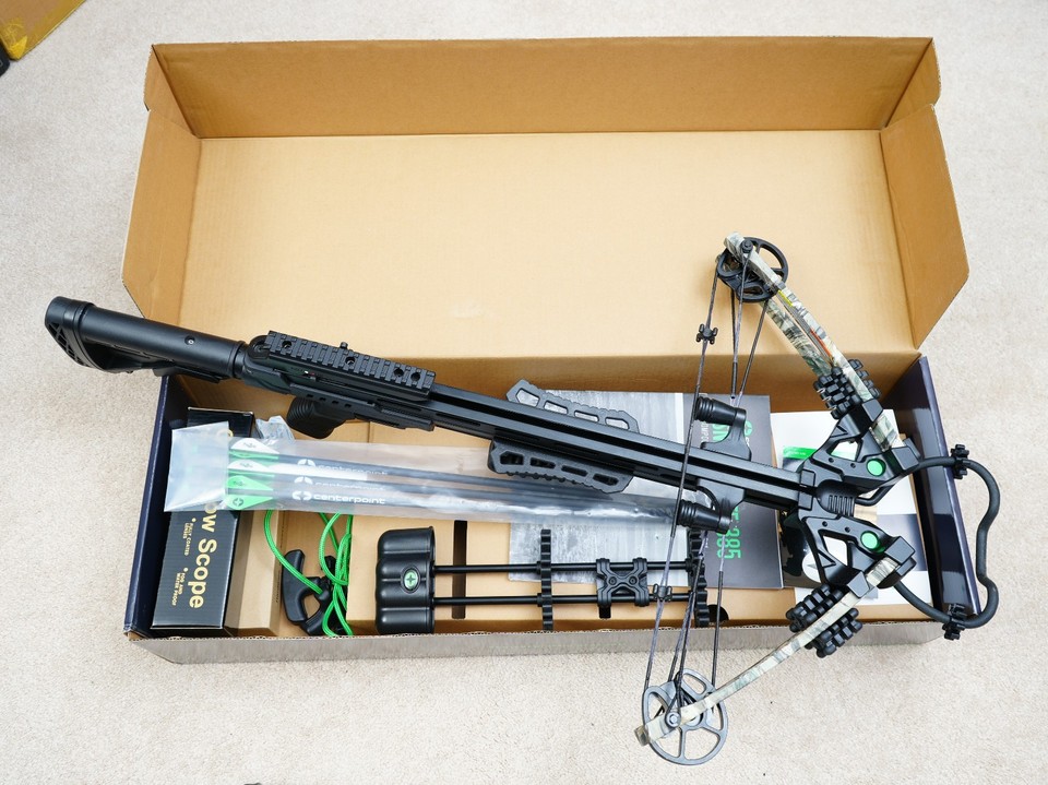 Centerpoint Archery Sniper Elite 385 Crossbow Package 843382004903| eBay