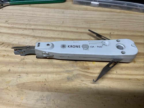 Krone LSA Plus Network Punch Down Tool With Sensor. Very Good Condition ...