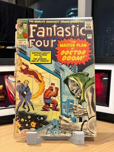 Fantastic Four 23 - 1964 - Iconic Jack Kirby Doctor Doom cover | eBay