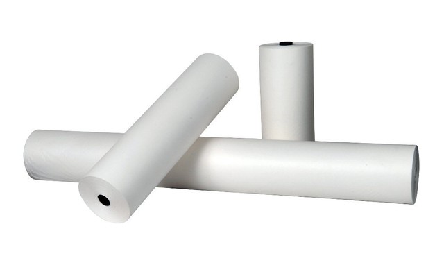 PPG WMP2436 White Poly Auto Paint Masking Paper 36" X 750'- 1 Log for ...