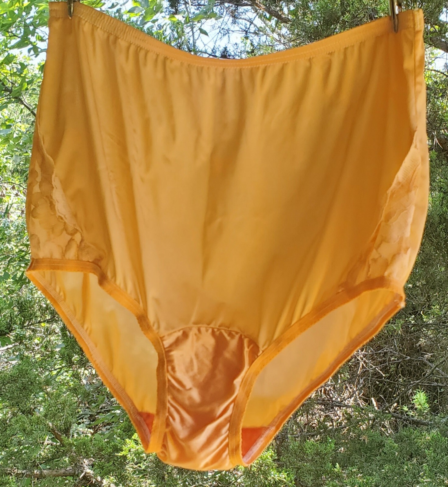 Vanity Fair Lace Nouveau Sissy Panty Silky Nylon 6 M … Gem