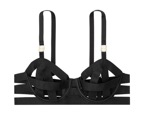 Victoria’s Secret Very Sexy Strappy Open Cup Demi Bra Size 32C 32D ...