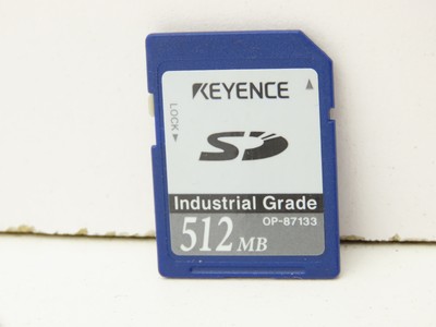Keyence OP-87133 Industrial Grade Memory SD Card 512MB | eBay