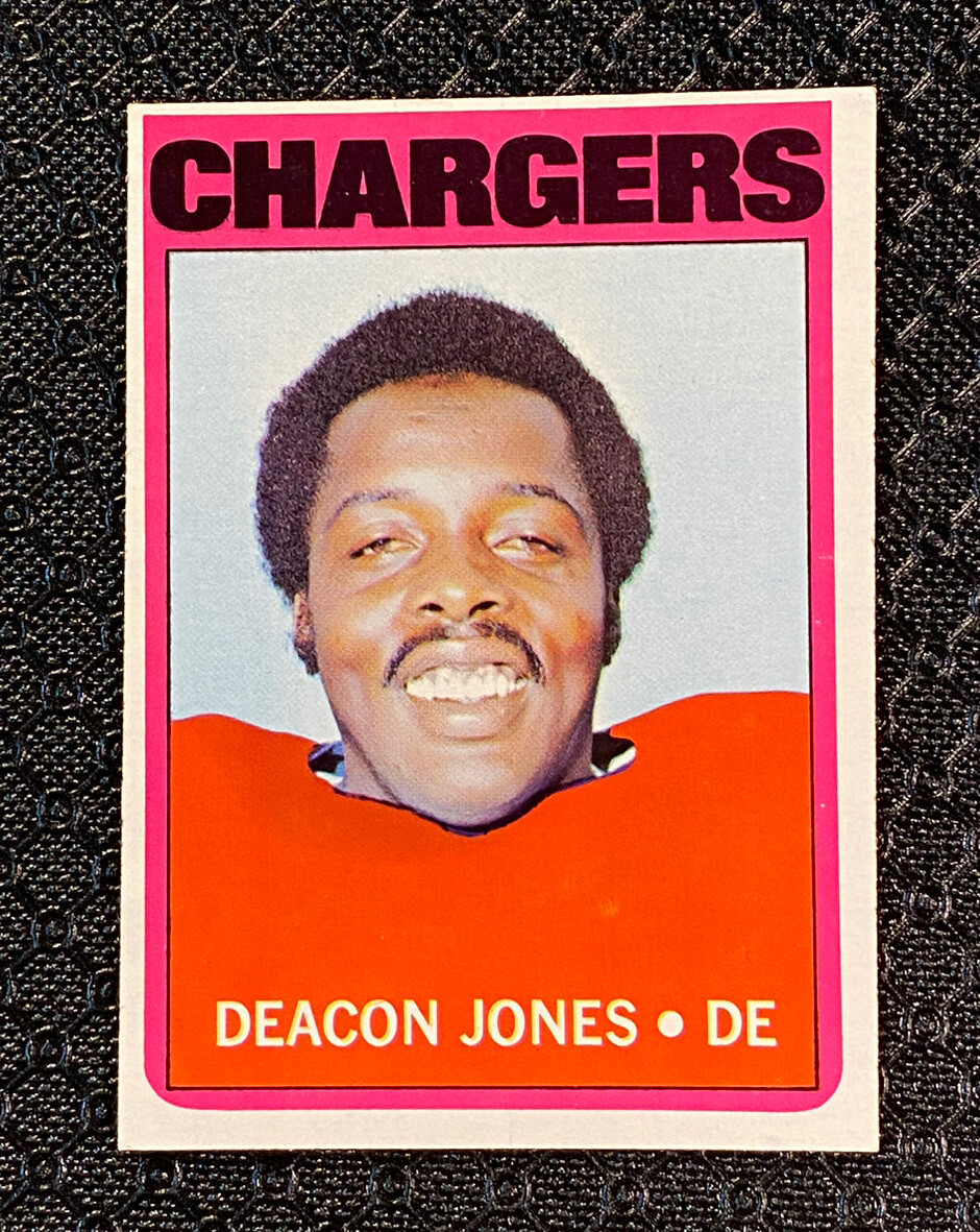 Deacon Jones 1972 Topps Card# 209 LA Rams HOF 8x Pro Bowl 5x All Pro | eBay