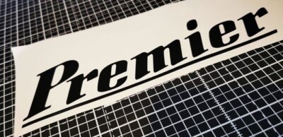 Premier 1970's Drum Logo Decal/Sticker Choice Of Colours | eBay UK