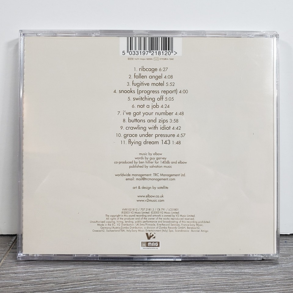 ELBOW CAST OF THOUSANDS 2003 V2 CD AUSTRALIAN PRESSING VVR1021812 11 ...