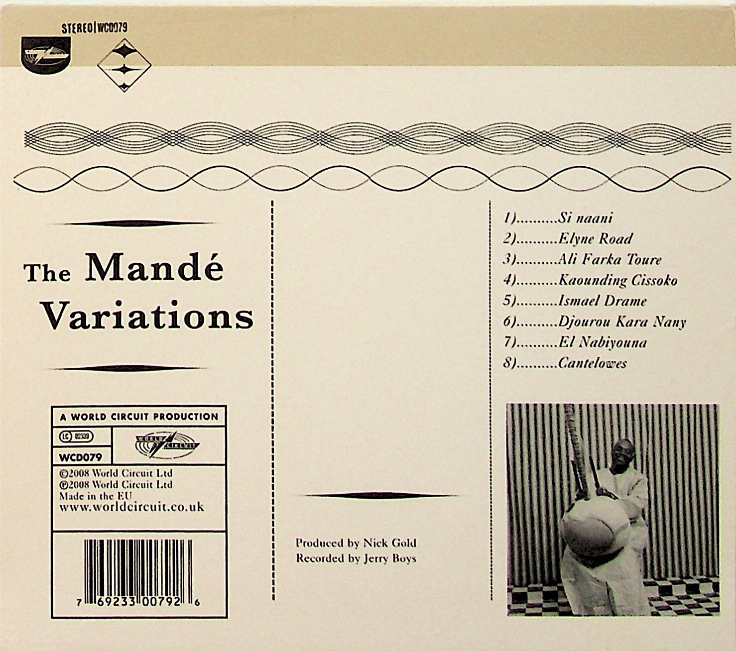 Toumani Diabaté - Mande Variations (2010) for sale online | eBay