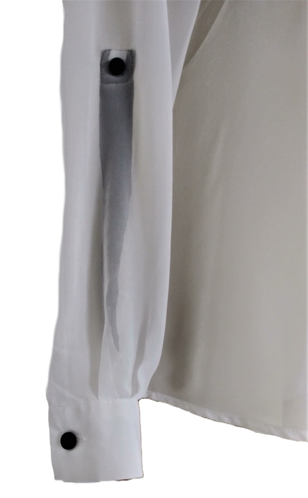 women: PEARL Roll Over Button Down Top - Size Small | eBay