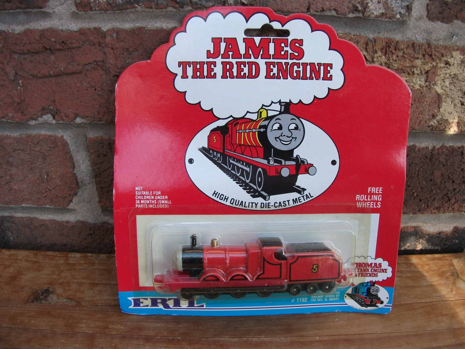 ERTL Thomas The Tank Engine & Friends Train - JAMES - NEW - 1987 CLOUD ...
