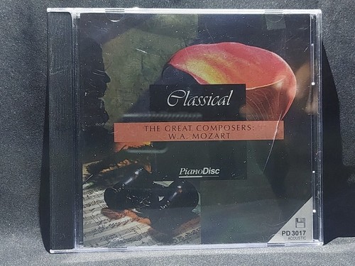 PianoDisc Floppy Disk Classical "The Great Composers W.A. Mozart ...