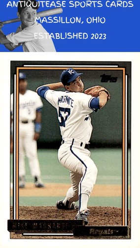 1992 Topps #597 Mike Magnante Gold | eBay
