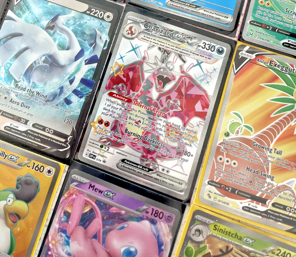 Pokemon Cards 3 Ultra Rare GX EX V - Full Art Rainbow VMAX Mega TCG ...