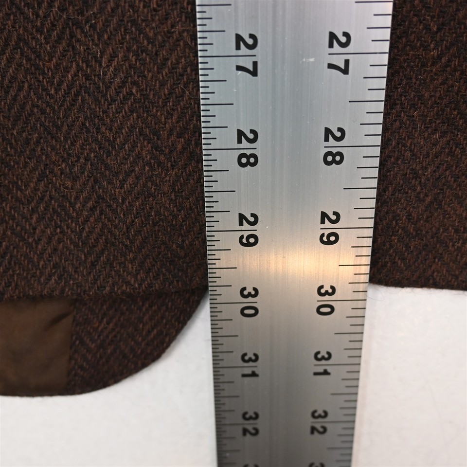 Vtg Donegal Handwoven Tweed 42R Brown Herringbone Mist Ireland Blazer ...