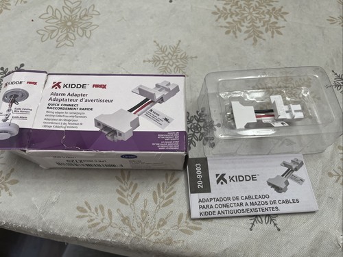 Kidde Quick Connect Smoke Detector Adapter Plug Kit for Hardwired ...