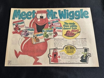 #02 MR. WIGGLE HAND PUPPETS Sunday Comics Section Advertisement 1966 | eBay
