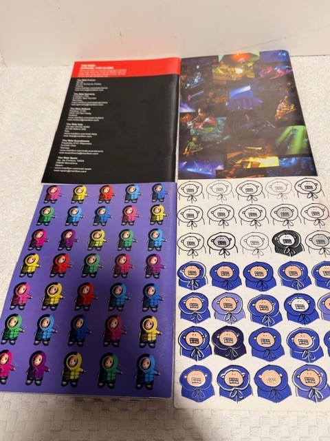 4 x Marillion The Web magazine 2000 & 2001 Official Fan Club Magazine ...