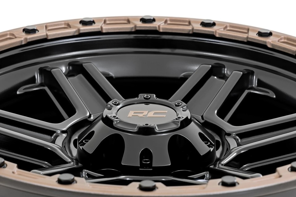 Rough Country 79 Series Semi Gloss Black Wheel 15x8 | 5x5.5 | -19mm ...