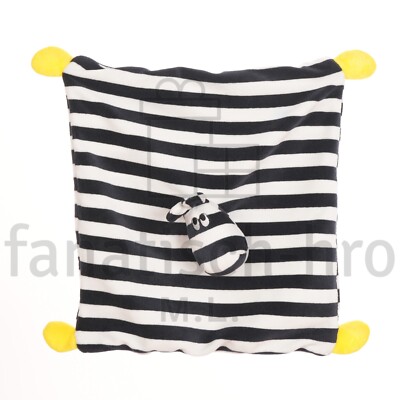 IKEA Schmusetuch Zebra Klappa Kuscheltuch schwarz weiß gestreift Baby ...