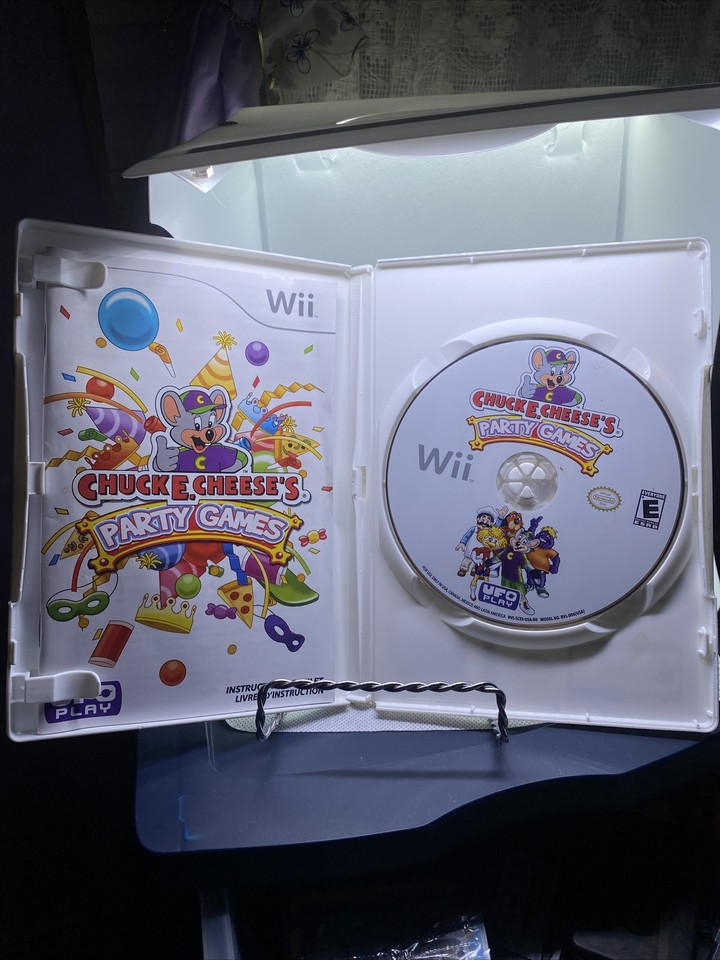 Chuck E. Cheese's Party Games (Nintendo Wii, 2010) 695771900613 | eBay
