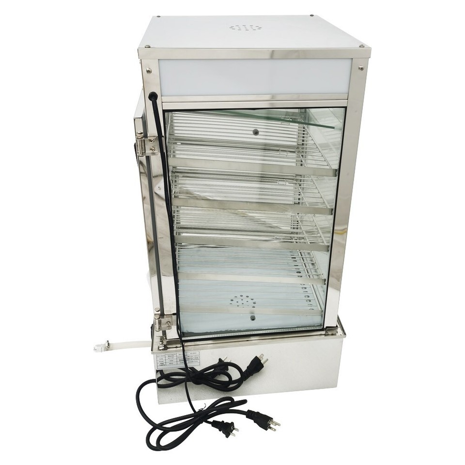 110V Electrical Bun Steamer Electric Food Display Auto Warmer Cooker ...