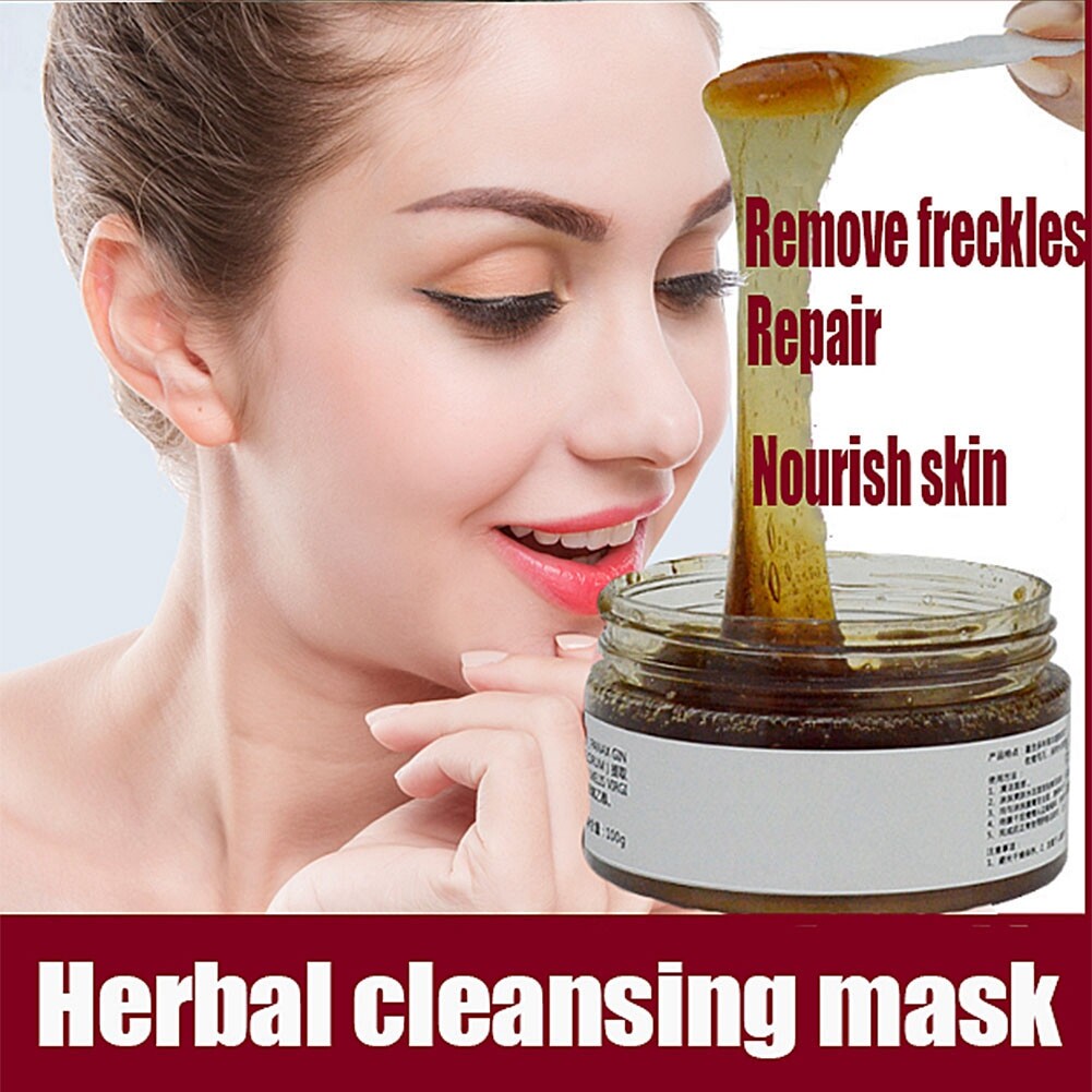 Herbal Freckle Removal Mask Shrink Pores Cleansing Moisturizing Peel ...