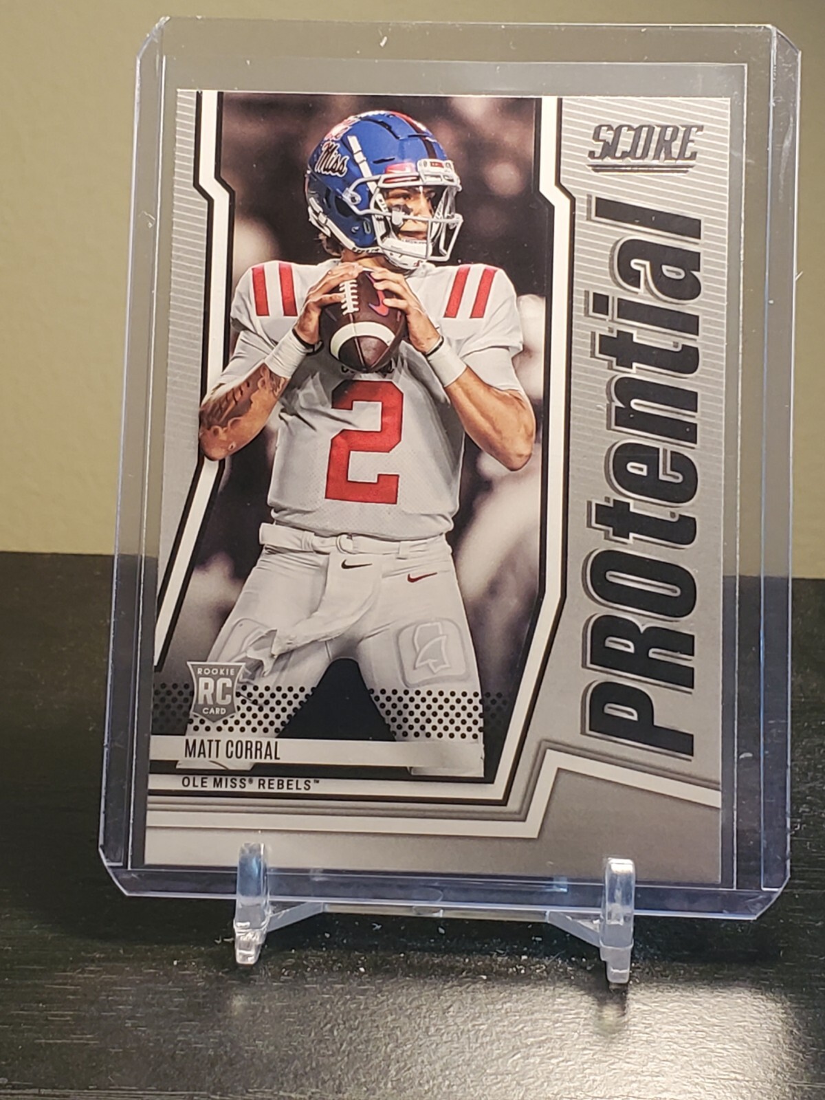 2022 Panini Score - Matt Corral - Protential - Panthers RC #P-MC | eBay