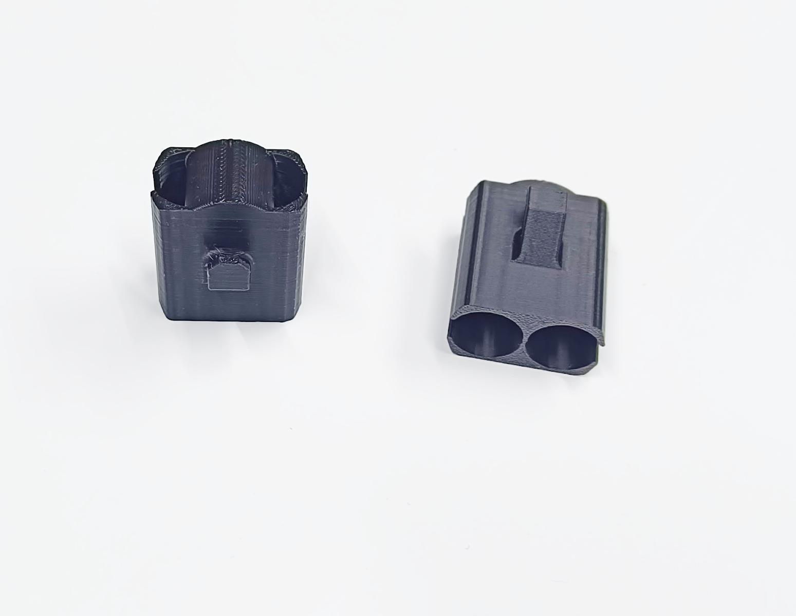 2pcs x2 Black Compact Pole Fishing Top Kit Protection With Rig Hook Up ...