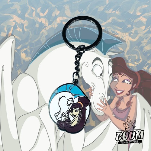 Megara & Pegasus, Hercules: Adorable Disney Fantasy Keychain, Perfect ...
