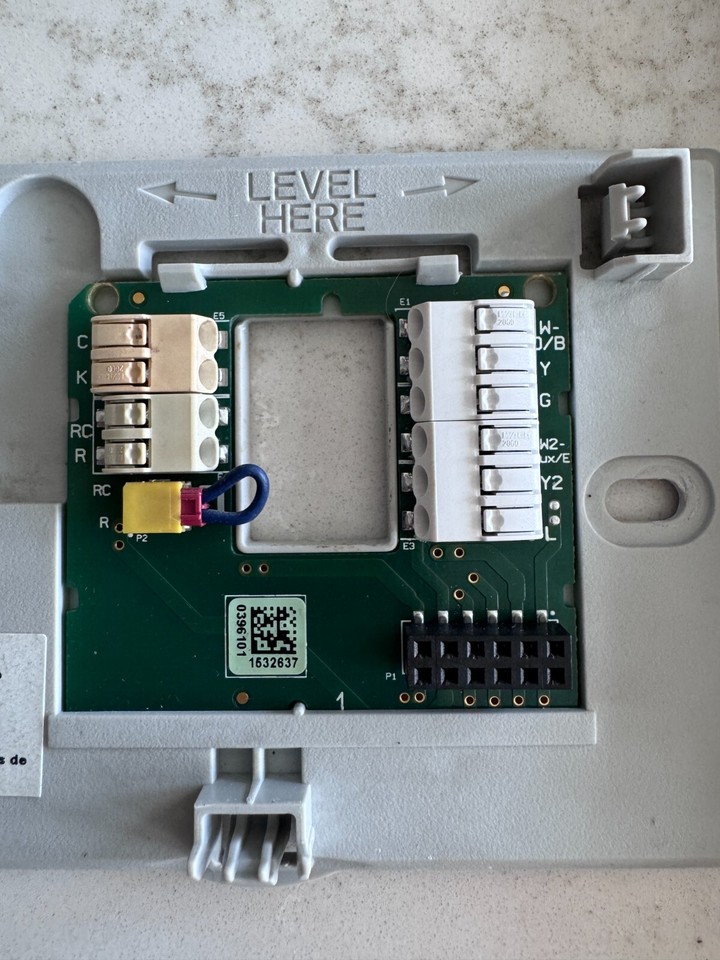 Honeywell Thermostat base plate repair/parts RTH9580 / RTH9585 ( 2 ...