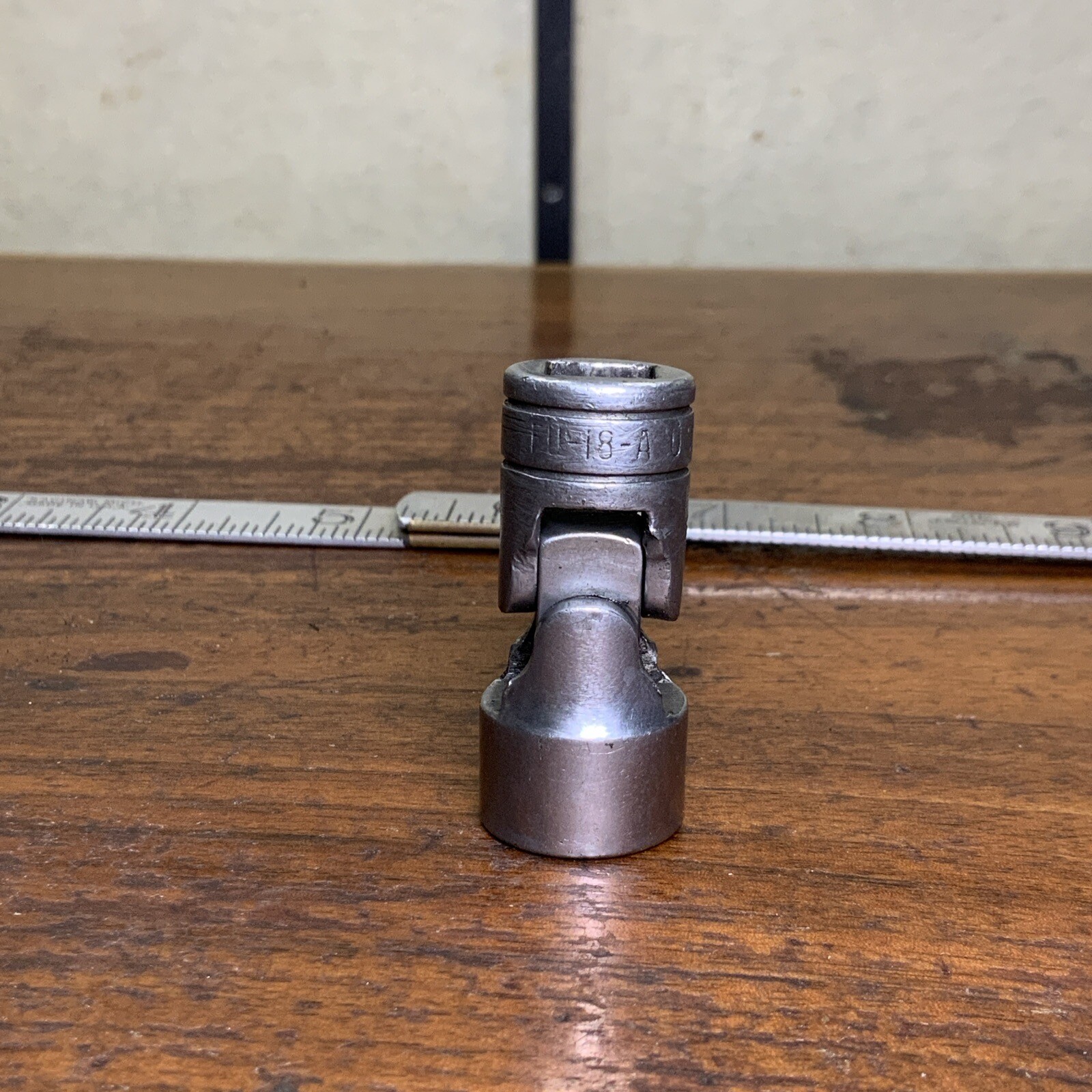 Vintage 1951 Snap-On FU-18A, 3/8 Drive 9/16in. 12pt Flex Head Socket ...