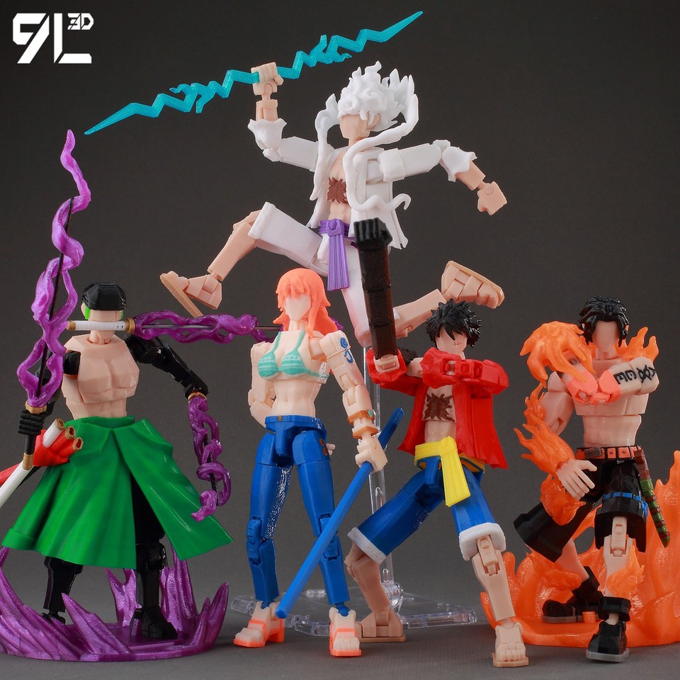 HOT T13 Printed Anime Jujutsu@ Kaisen Characters Lucky13 Dummy Action ...
