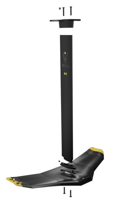 Triton Foils X-1 Wing/ Kite MonoFoil Set | eBay