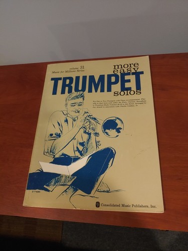 More Easy Trumpet Solos Music Book 1960 Volume 31 | eBay