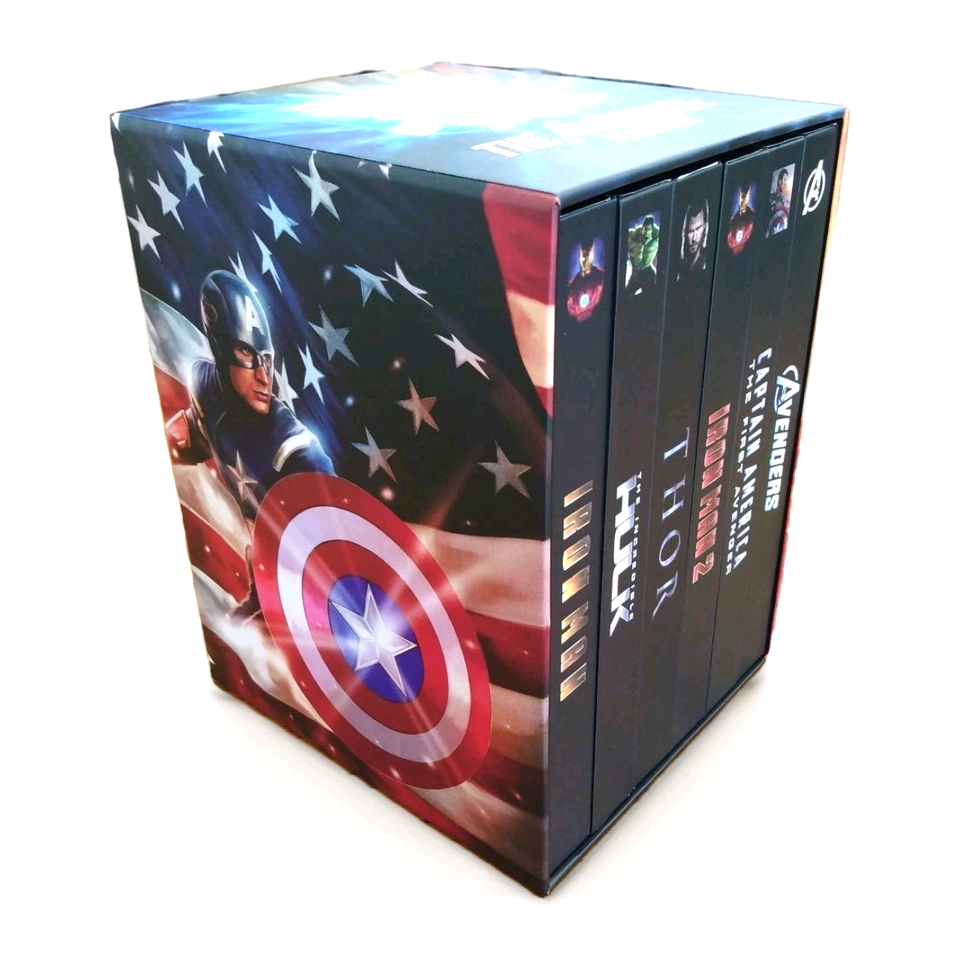 MCU Marvel Phase 1 custom boxes for use w/ 4k Blu Ray steelbook Iron ...