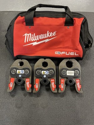 Milwaukee M18 Stainless Steel Force Logic Pro Press Jaws Set! | eBay