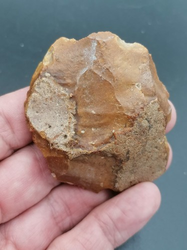 Middle Paleolithic Neanderthal France Mousterian scraper on Levallois ...