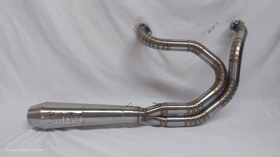 1984-2000 Harley Davidson FXR FXRT FXRS M6 Custom Stainless Exhaust ...