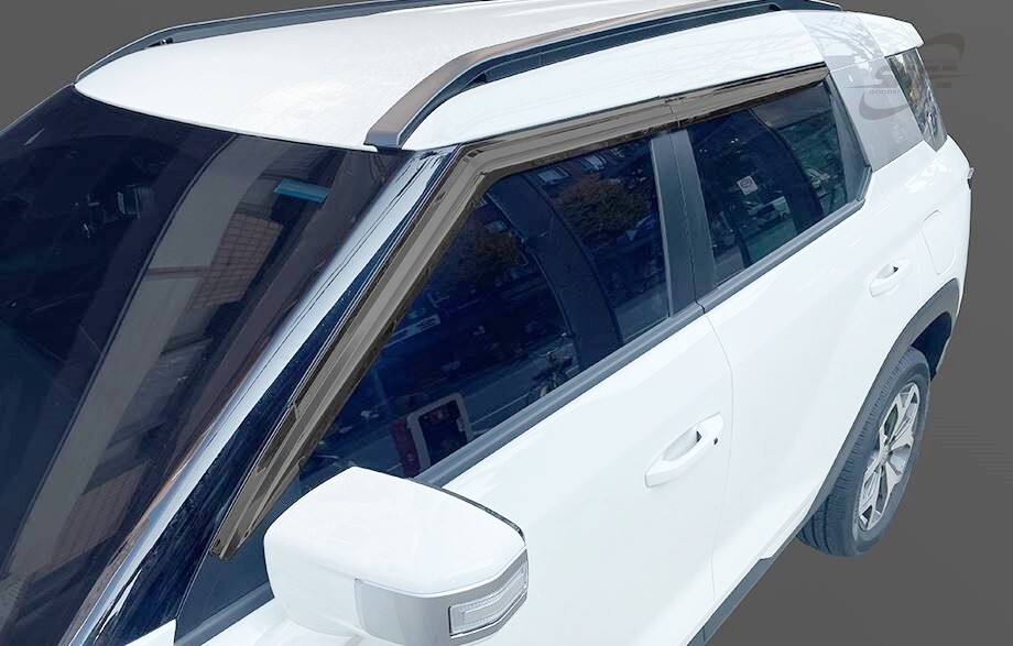 Ssangyong TORRES Window Visor Deflectors Smoke 4 p Rain Guard Made ...